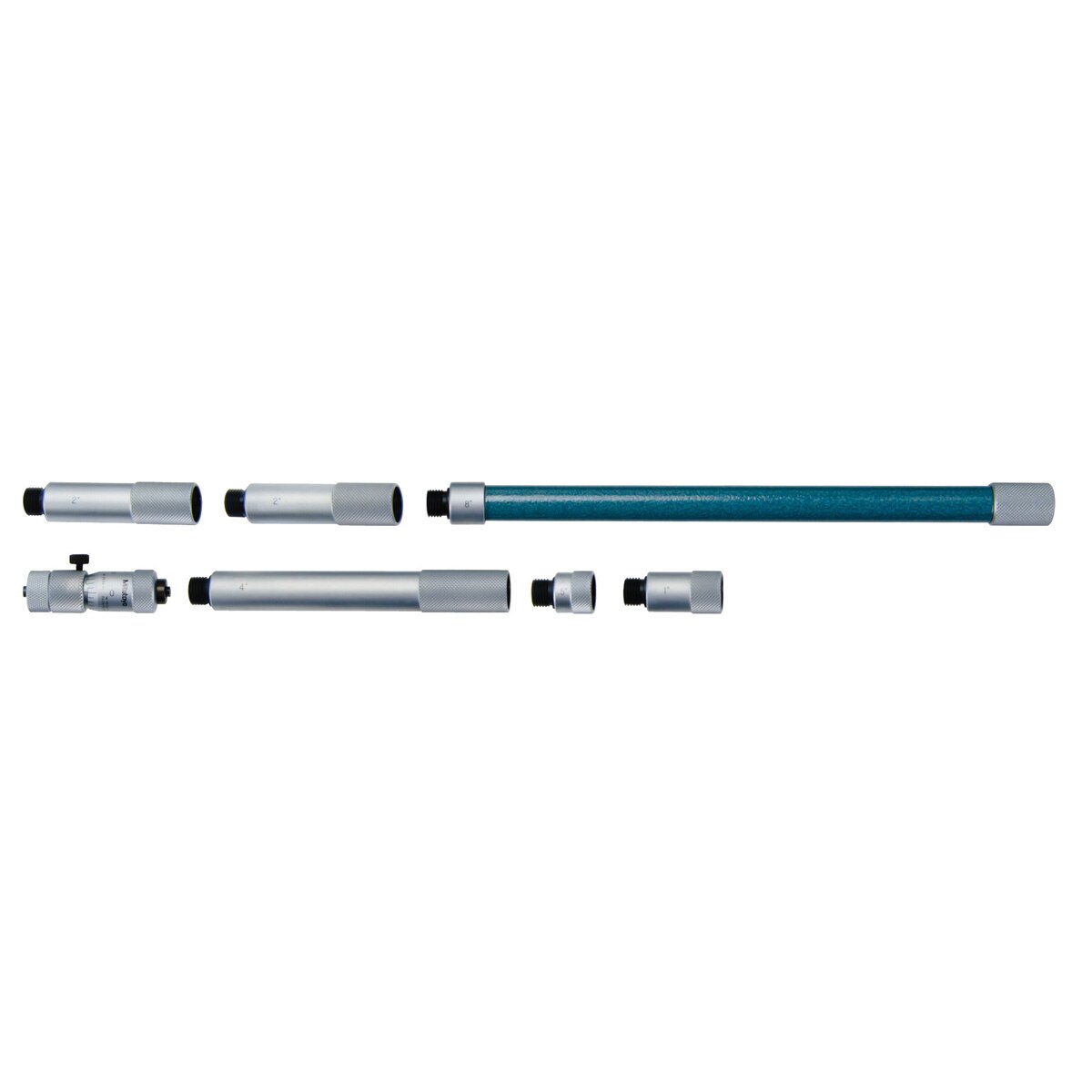 137-213 Tubular Inside Micrometers 2-20" Extension Rods