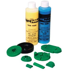 Reprorubber® Thin Pour 380ml Kit Final Color - LIGHT GREEN