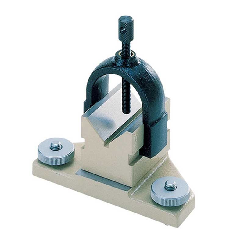 172-378 V-block with Clamp Fixture Max Dia 25mm Block Width 41mm