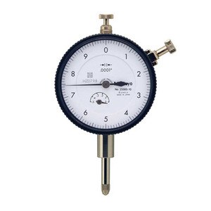 Mitutoyo 2358A-10 Dial Indicator .5" 0-10 Dial Lug Back
