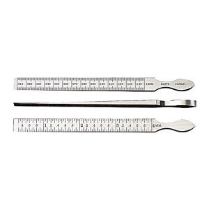 Starrett 270 Taper Gage 51292; .010-.150" - 0.3-4mm Range