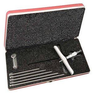 445DZ-6RL Micrometer 0-6" 6" Base-Ratchet Locknut 6 Rods