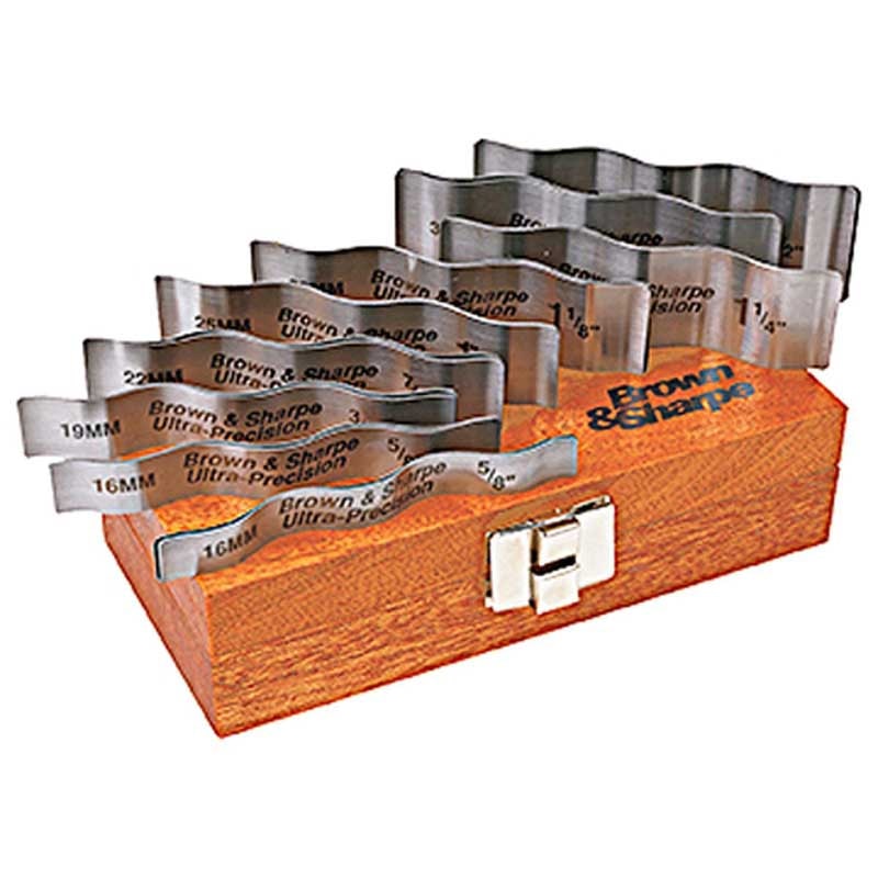 599-921-25 Ultra Precision Wavy Parallel Set 9 Pairs 4-1-4" L