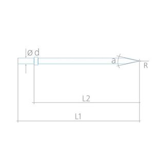ZEISS 625006-3095-000 Contour stylus, R=25µm DM45504