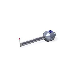 626115-5000-383, Ø0.5 mm M5, L-stylus, stepped, ruby sphere, tung carb ...