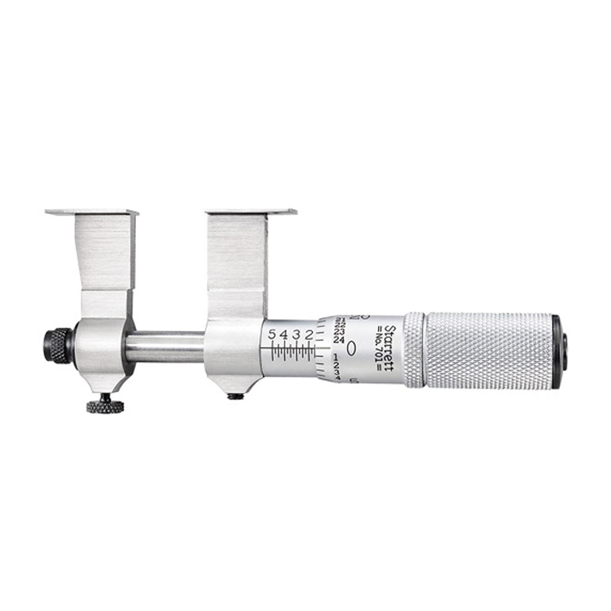 701B Groove Micrometer; 1.500-2.500" Range-Friction Thimble