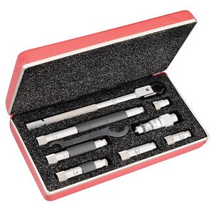 823AZ Tubular Micrometer Set 1.5-8"-5 Rods 1 Handle Case