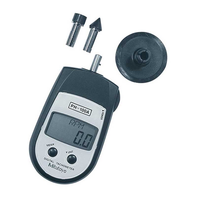 Mitutoyo 982-551 Digital Hand Tachometer, 1 to 25,000 rpm