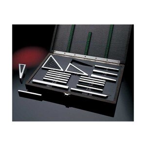 Starrett AG18.W-STR 18 Piece Steel Angle Block Set, Grade W