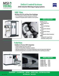 Defect-Metrology-Research Systems Line Card