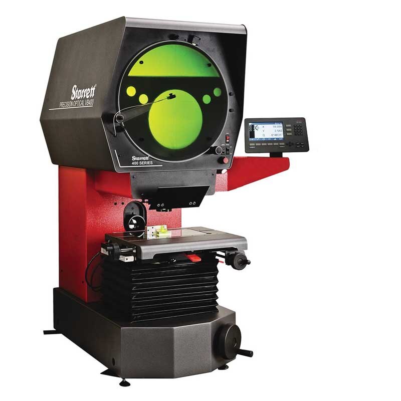 Starrett VB400-MX200E Vertical Bench Optical Measuring Projector ...