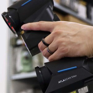 Hexagon ATLASCAN Max Wireless enabled handheld 3d scanner