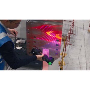 Hexagon ATLASCAN Max Wireless enabled handheld 3d scanner